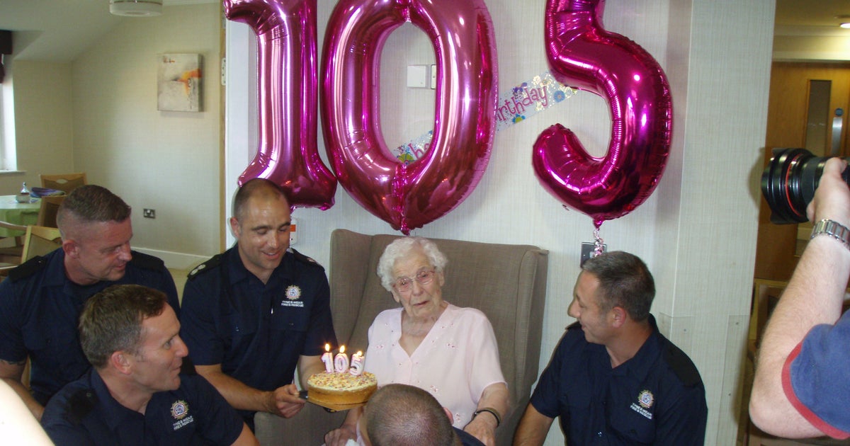 For Her 105th B-Day, All She Wanted Was A 'Burly, Tattooed Firefighter ...
