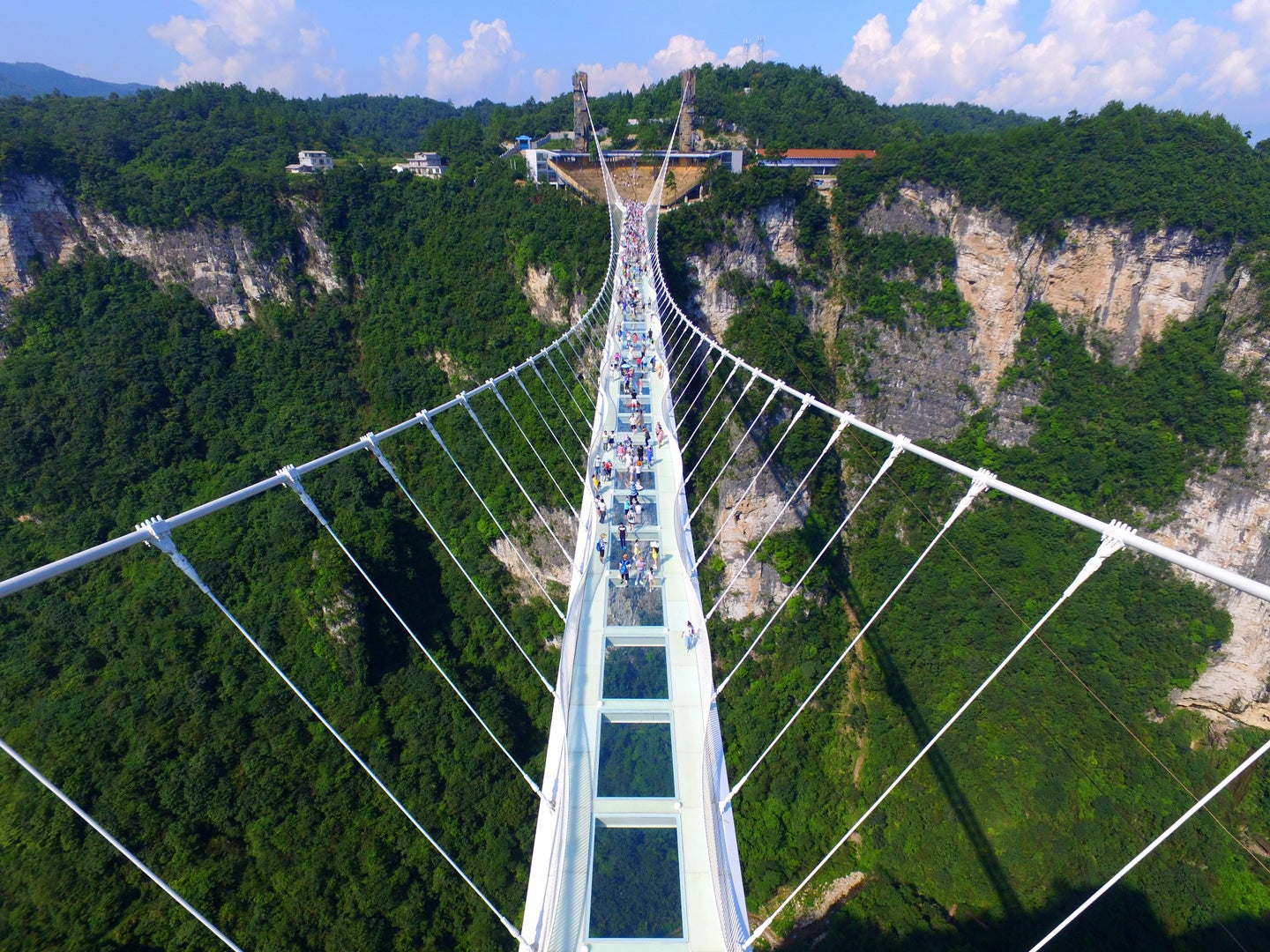 China's New Glass Bridge Is The Highest, Longest, And Scariest Yet ...