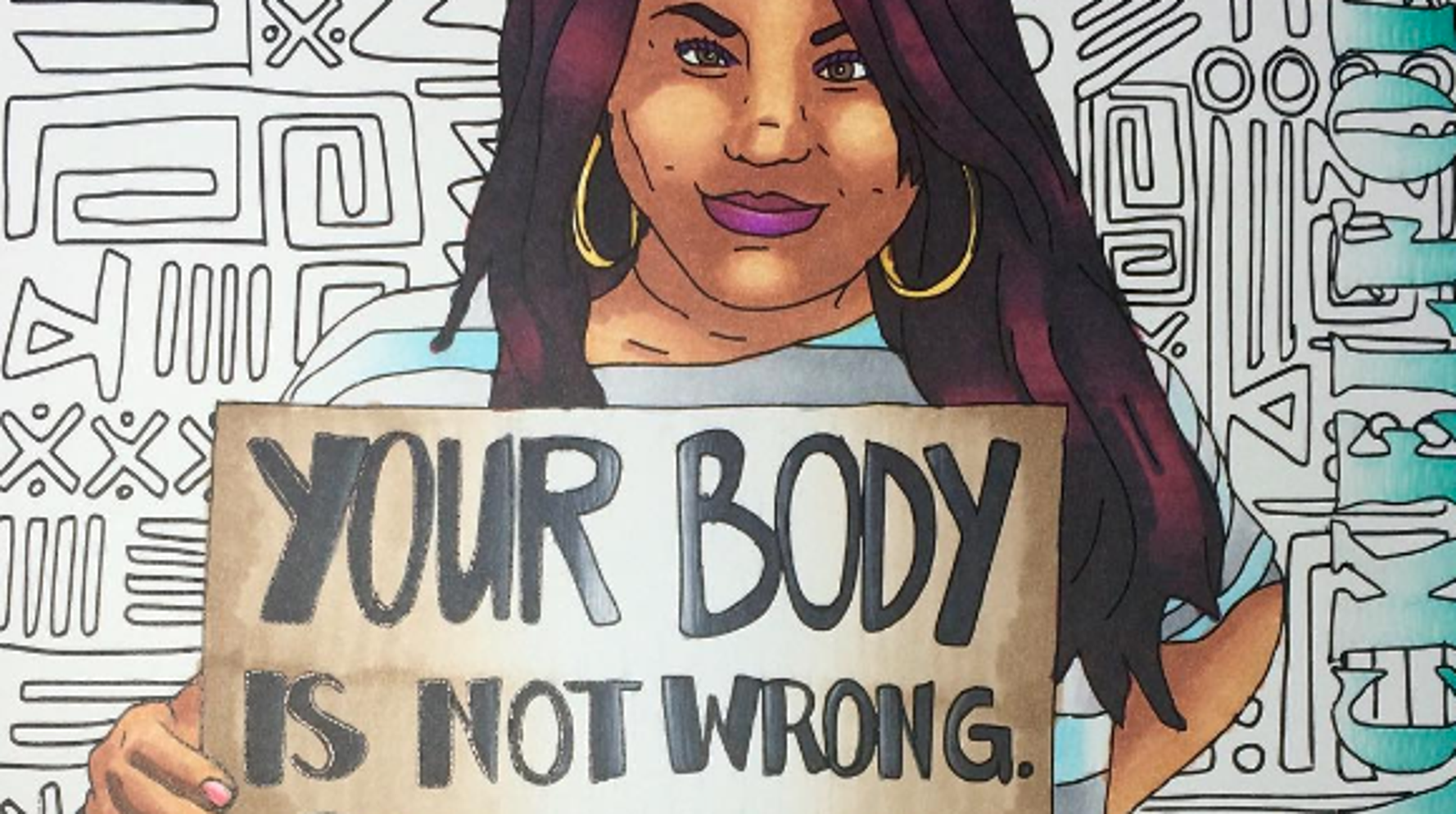 This Body-Positive Colouring Book Will Remind You 'Your Body Is Not ...