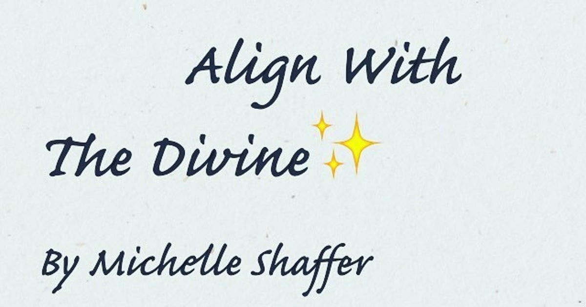 Align with the Divine. When we align our thoughts, actions and deeds ...
