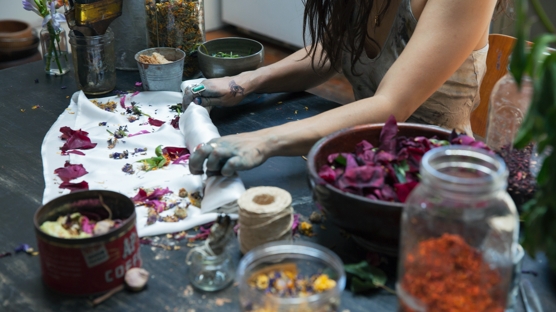 This Artist Uses Flower Waste To Make Truly Magical Clothing | HuffPost