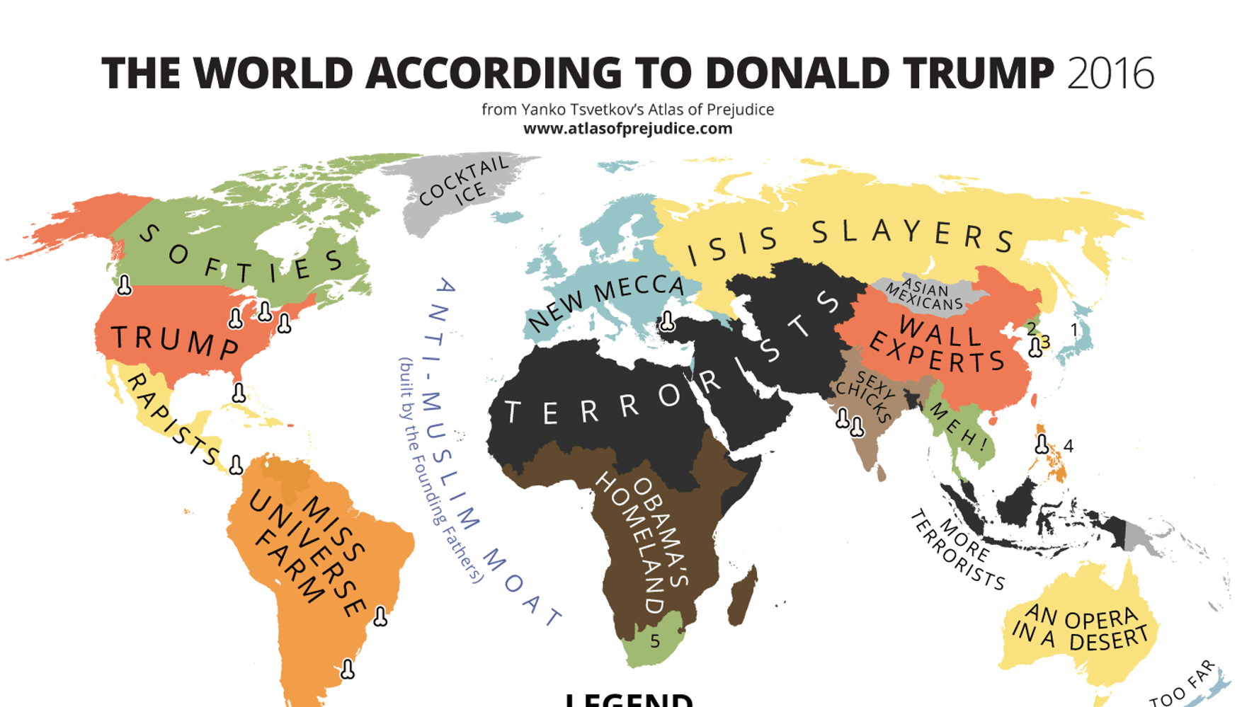 Donald Trump's Map Of The World | HuffPost UK Comedy