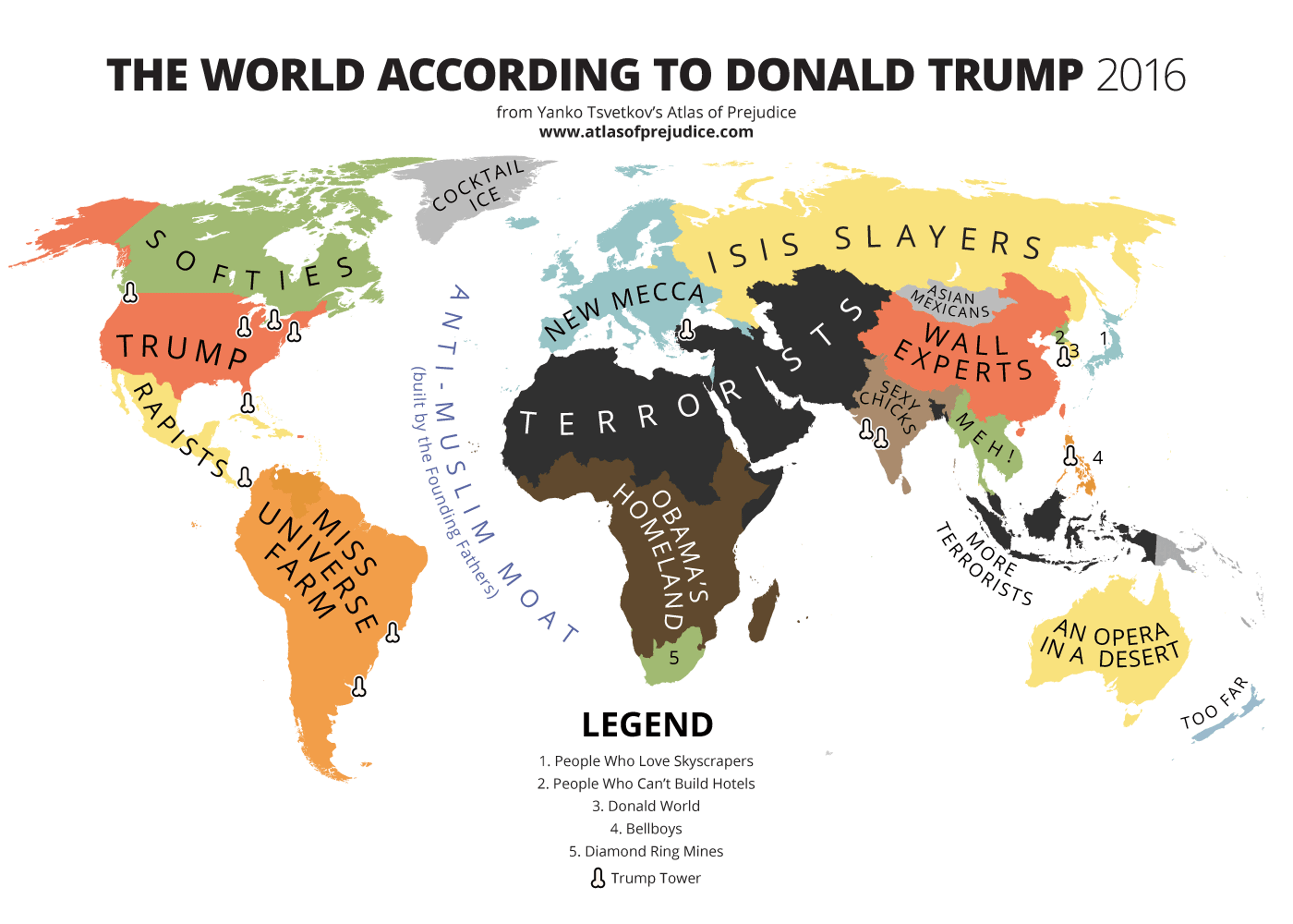 Donald Trump's Map Of The World | HuffPost UK Comedy