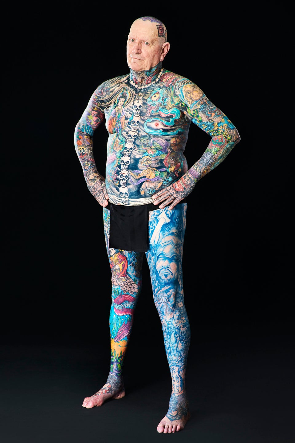 Senior Couple Breaks World Record For Most Tattoos On The Body Huffpost Uk Post 50