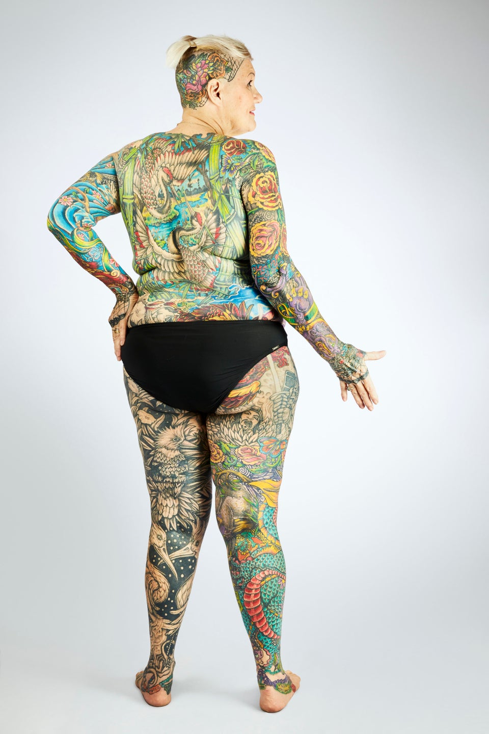 Senior Couple Breaks World Record For Most Tattoos On The Body