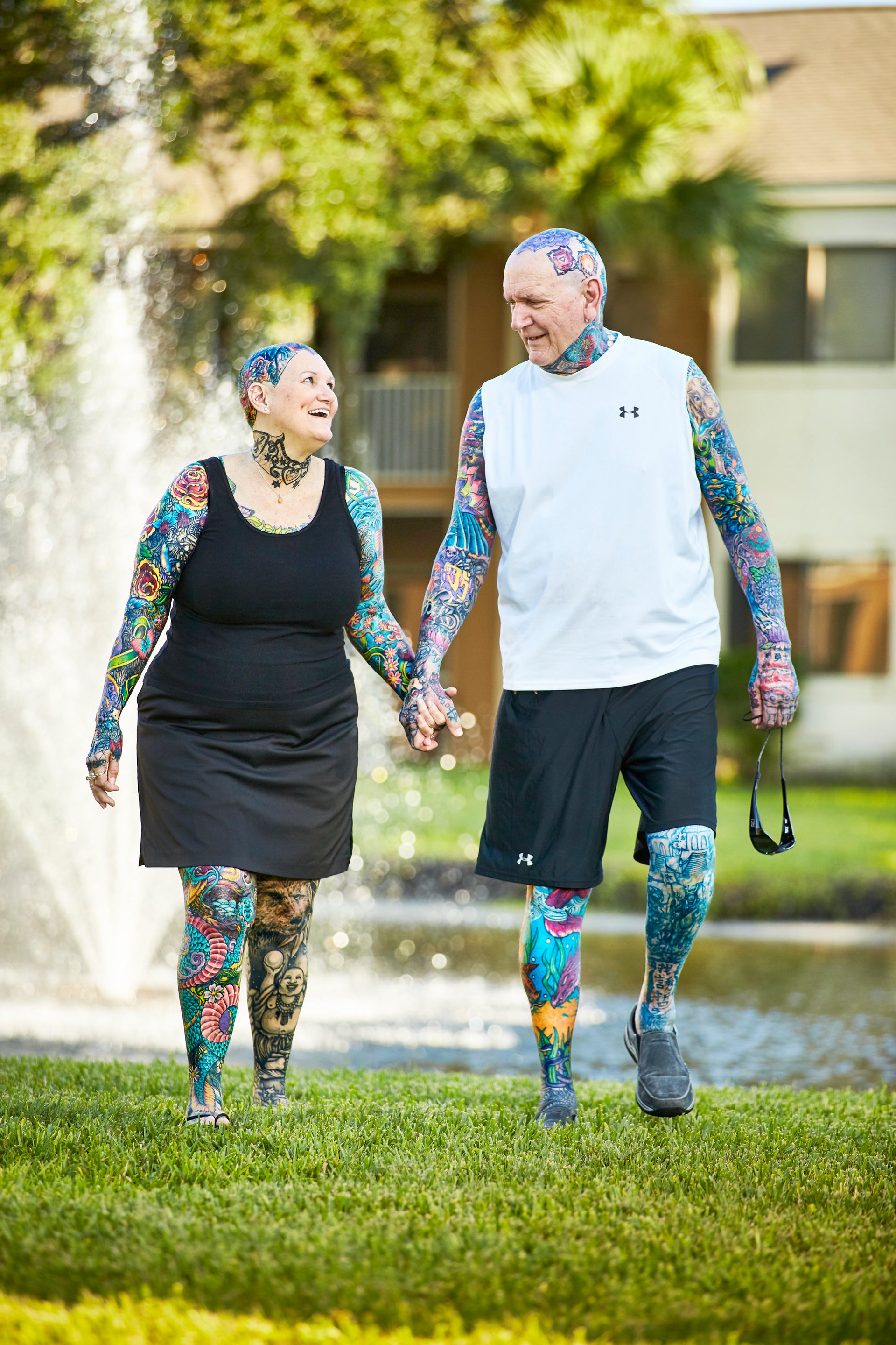 Senior Couple Breaks World Record For Most Tattoos On The Body ...
