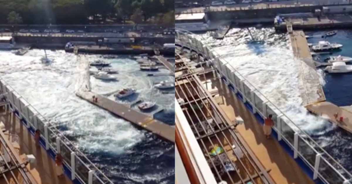 Video Shows Carnival Cruise Liner Destroy Marina With Its Wake ...