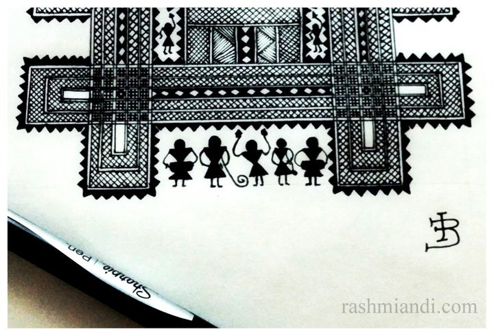 Chittara Painting – Folk Art From Karnataka | HuffPost Contributor