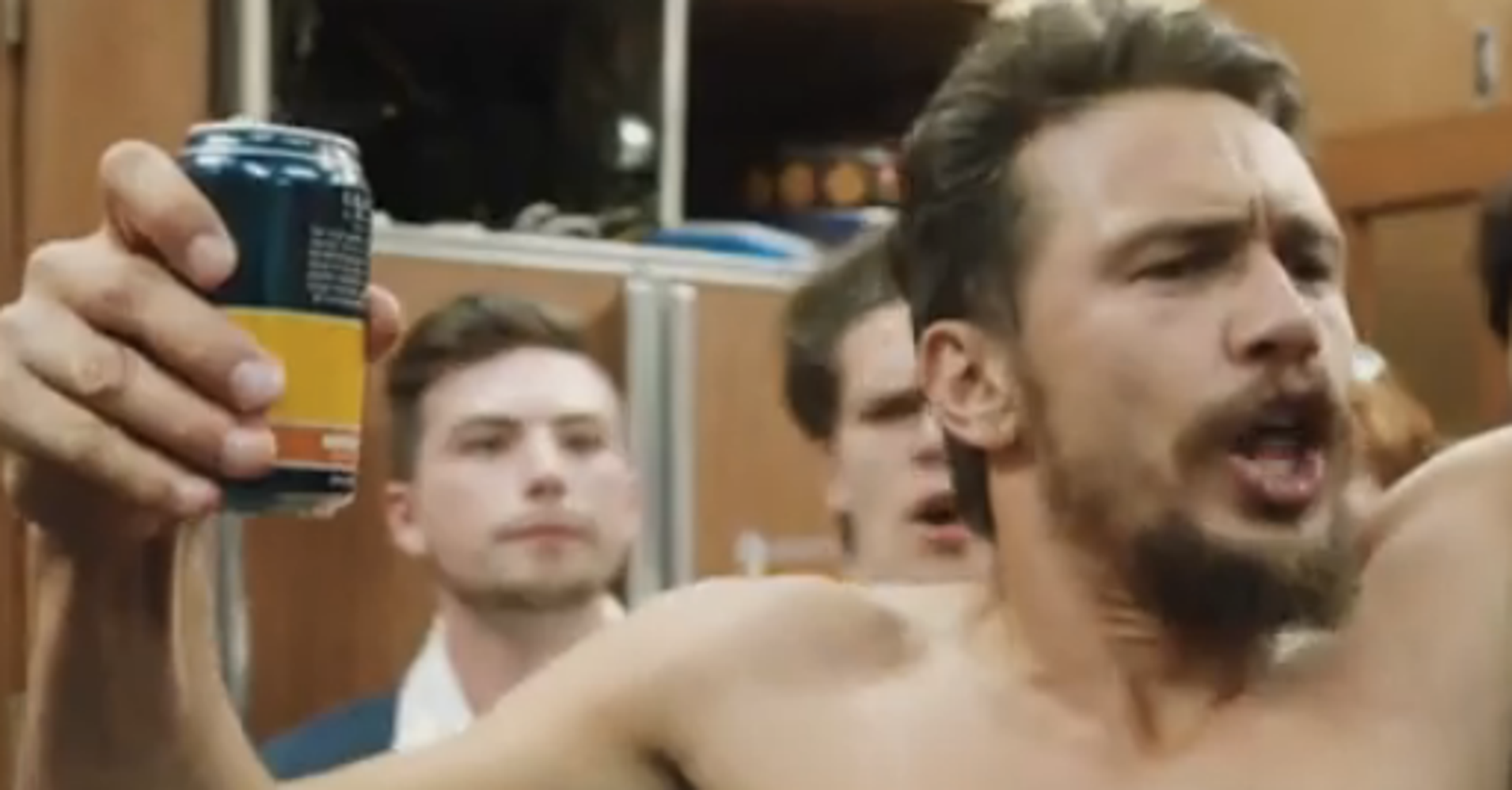 Watch James Franco Take Off His Shirt And Get Hit In The Face | HuffPost