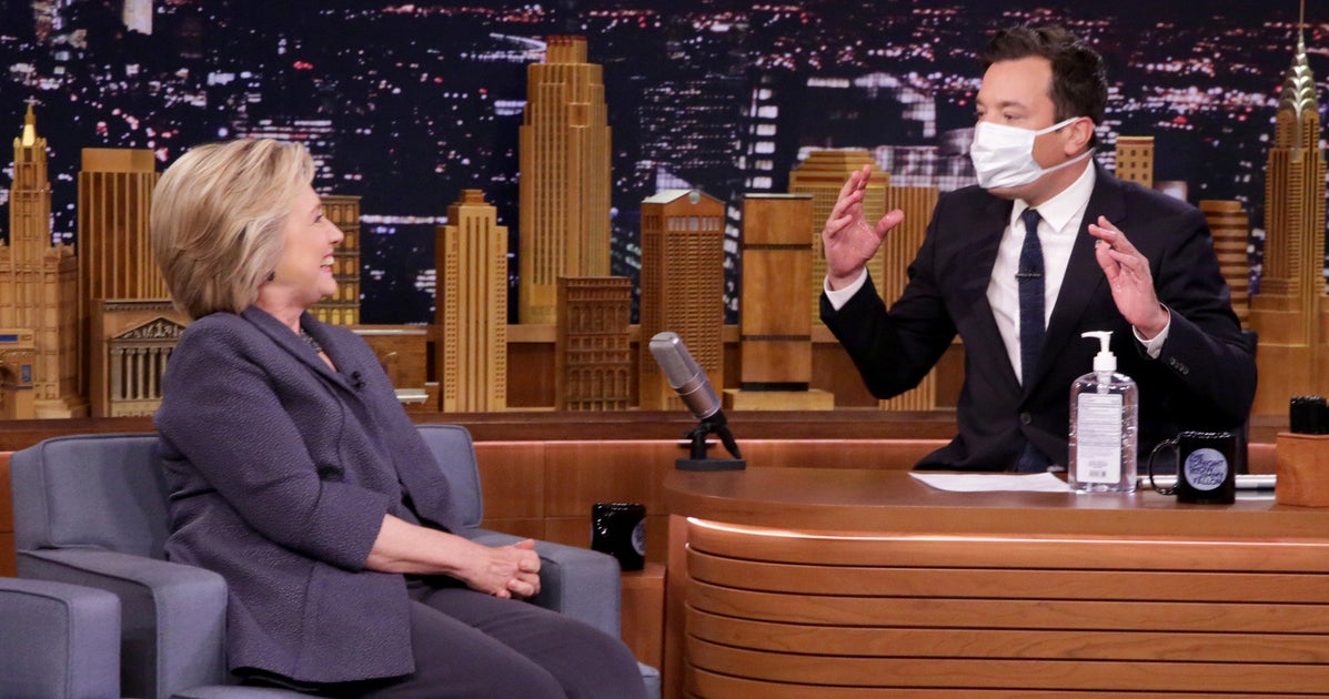 In Trump Follow Up, Jimmy Fallon Wears Surgical Mask For Hillary ...