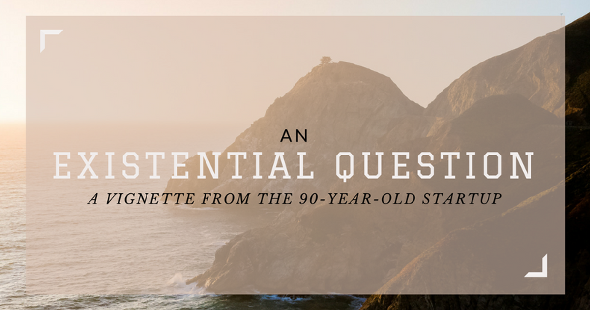 An Existential Question | HuffPost Contributor