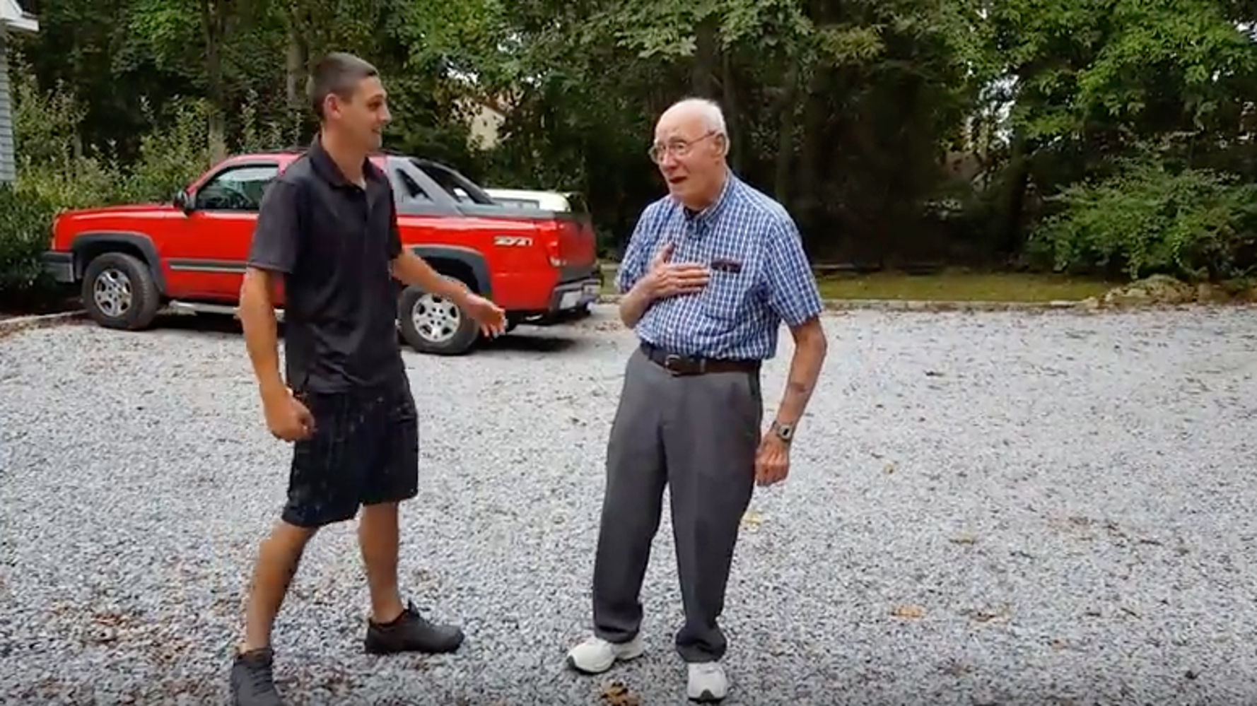 Watch Grandpas Heartwarming Reaction To Receiving Dream Car From His