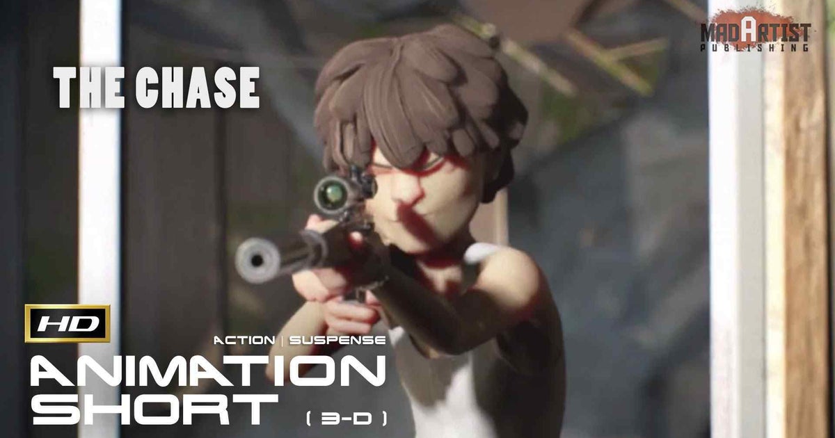 CGI 3D Animated Short Film "THE CHASE" Thrilling Action Animation by ...