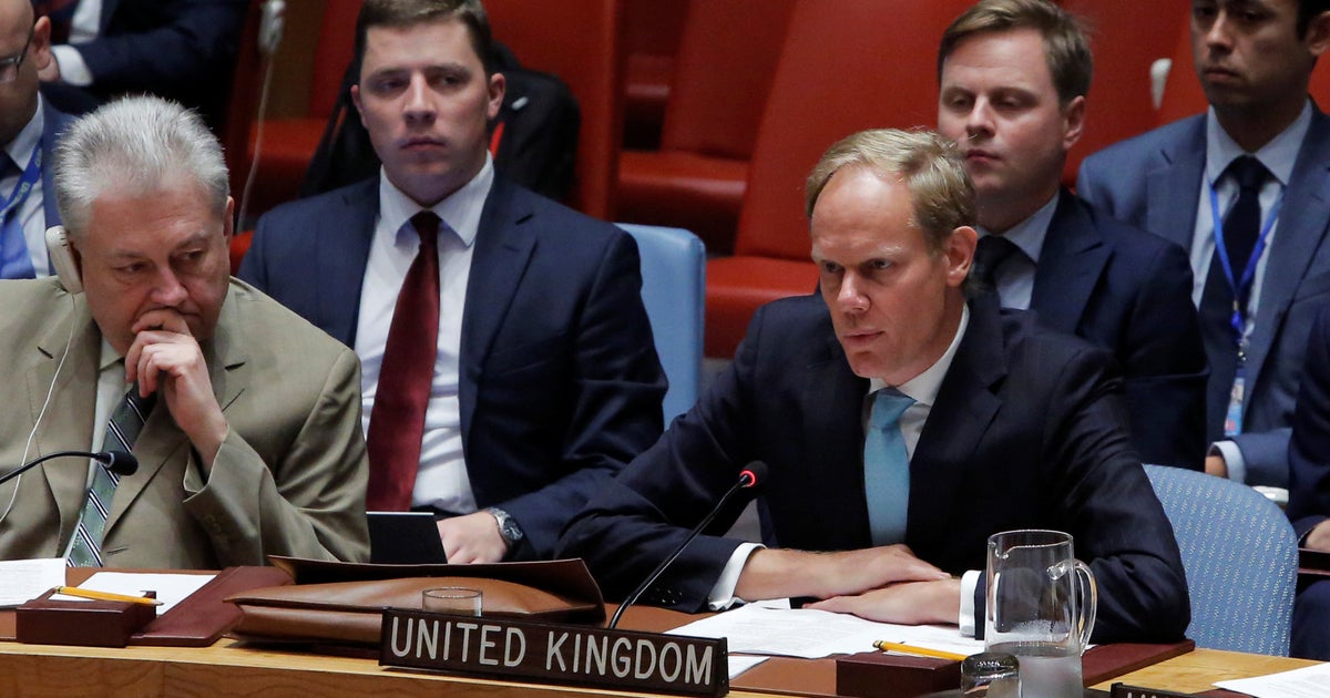 British Ambassador Matthew Rycroft Accuses Russia Of War Crimes During ...