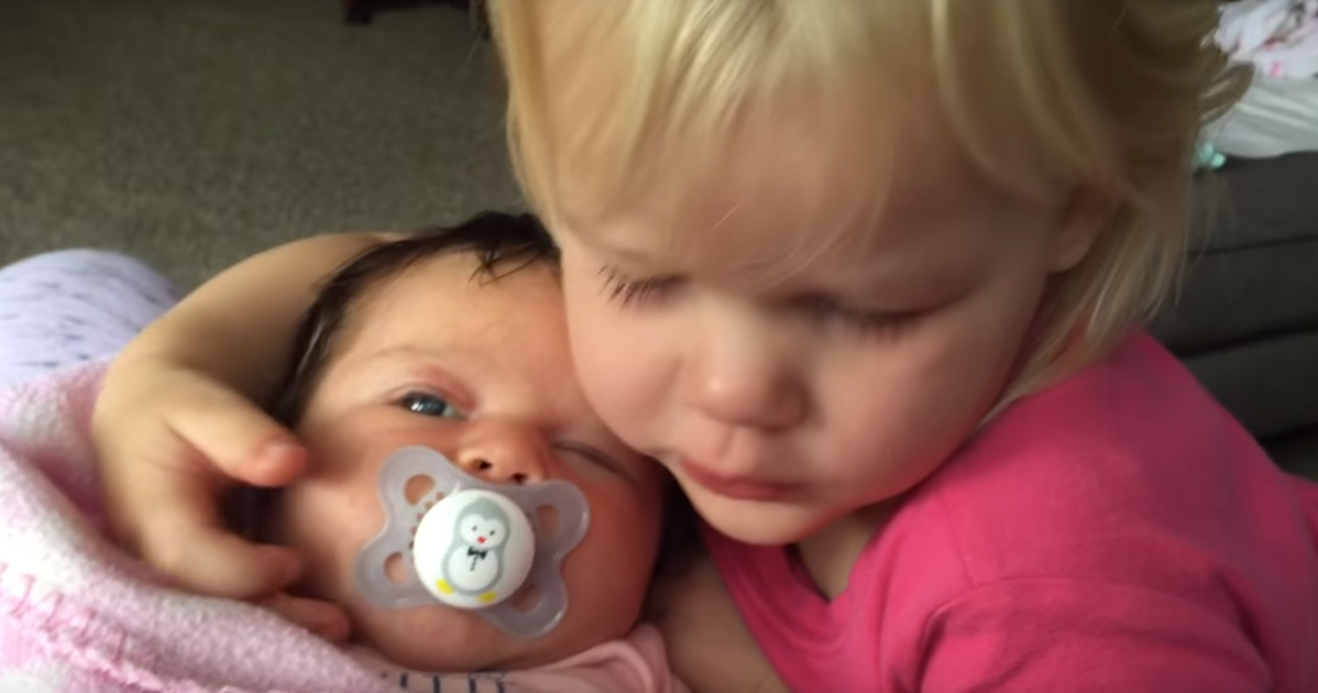 Toddler Proves A Hug Is All We Need To Shake Off A Bad Mood | HuffPost ...