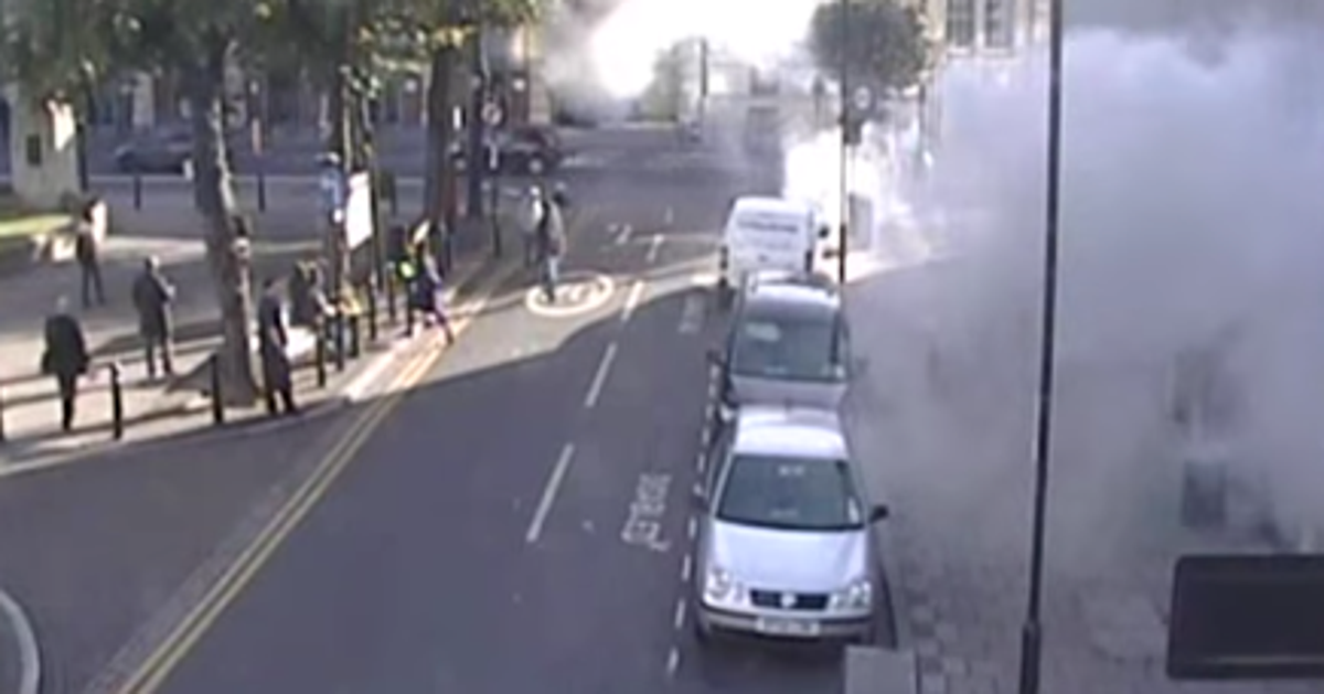 Hackney Pavement Fire Sees Smoke Billow From Manholes Outside Town Hall ...