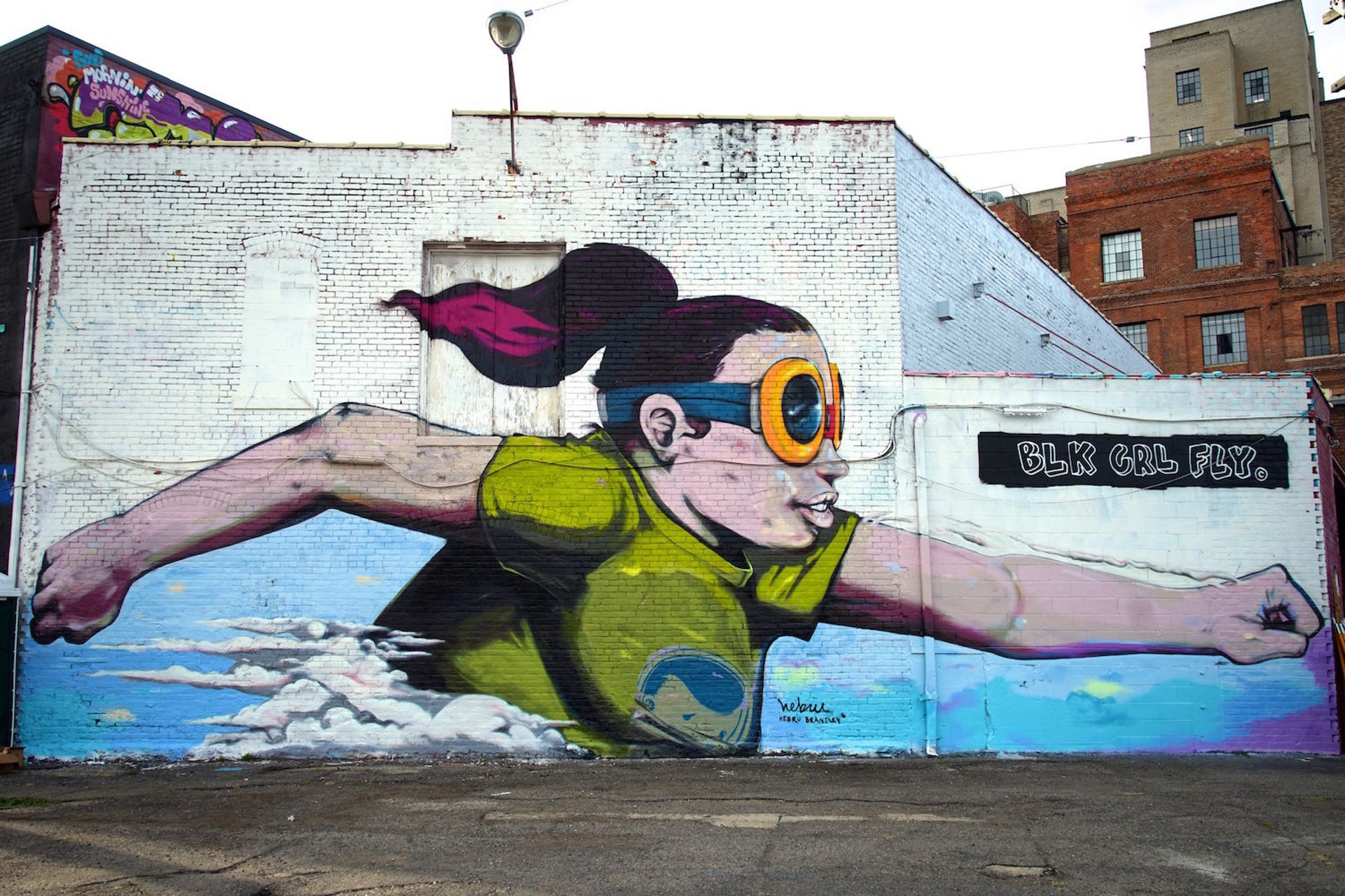 Dozens Of Artists Filled A Detroit Neighborhood With Larger-Than-Life ...