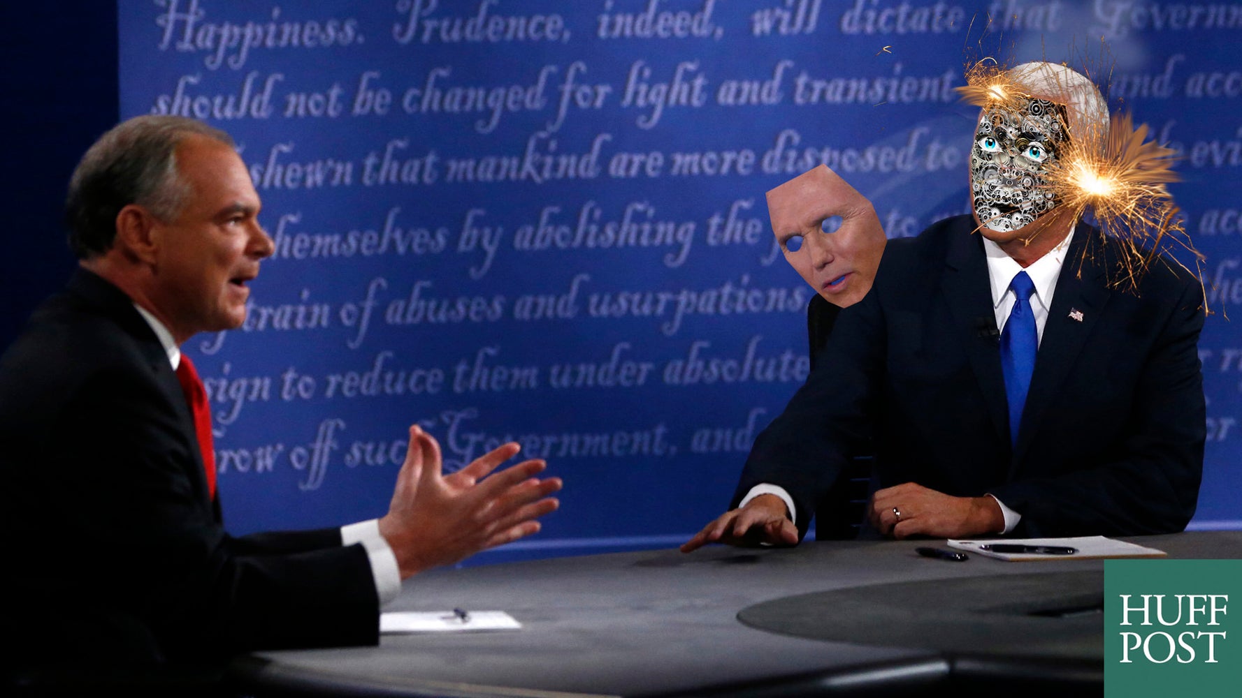 Mike Pence Literally Short Circuited Trying To Defend Donald Trump