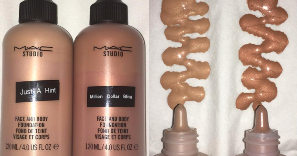 MAC Face And Body Foundation Is Getting A Metallic Makeover | HuffPost ...