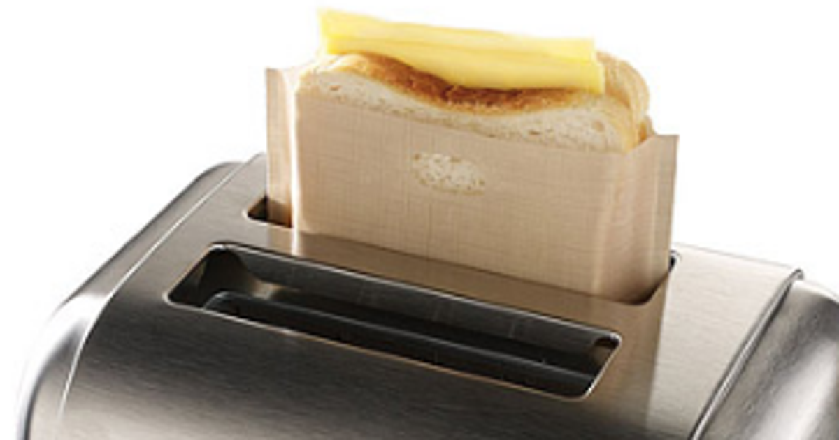 This Brilliant Teflon Bag Turns Your Toaster Into A Grilled Cheese ...