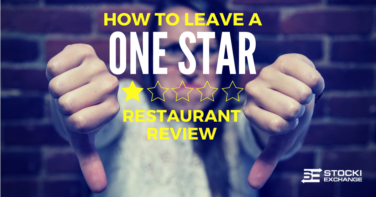 How to Leave a One Star Restaurant Review | HuffPost Contributor