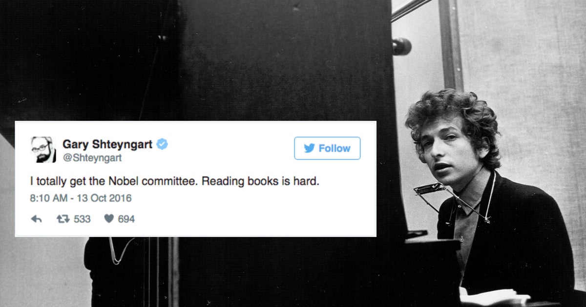 27 Tweets That Perfectly Capture How Baffling Bob Dylan's Nobel Prize ...