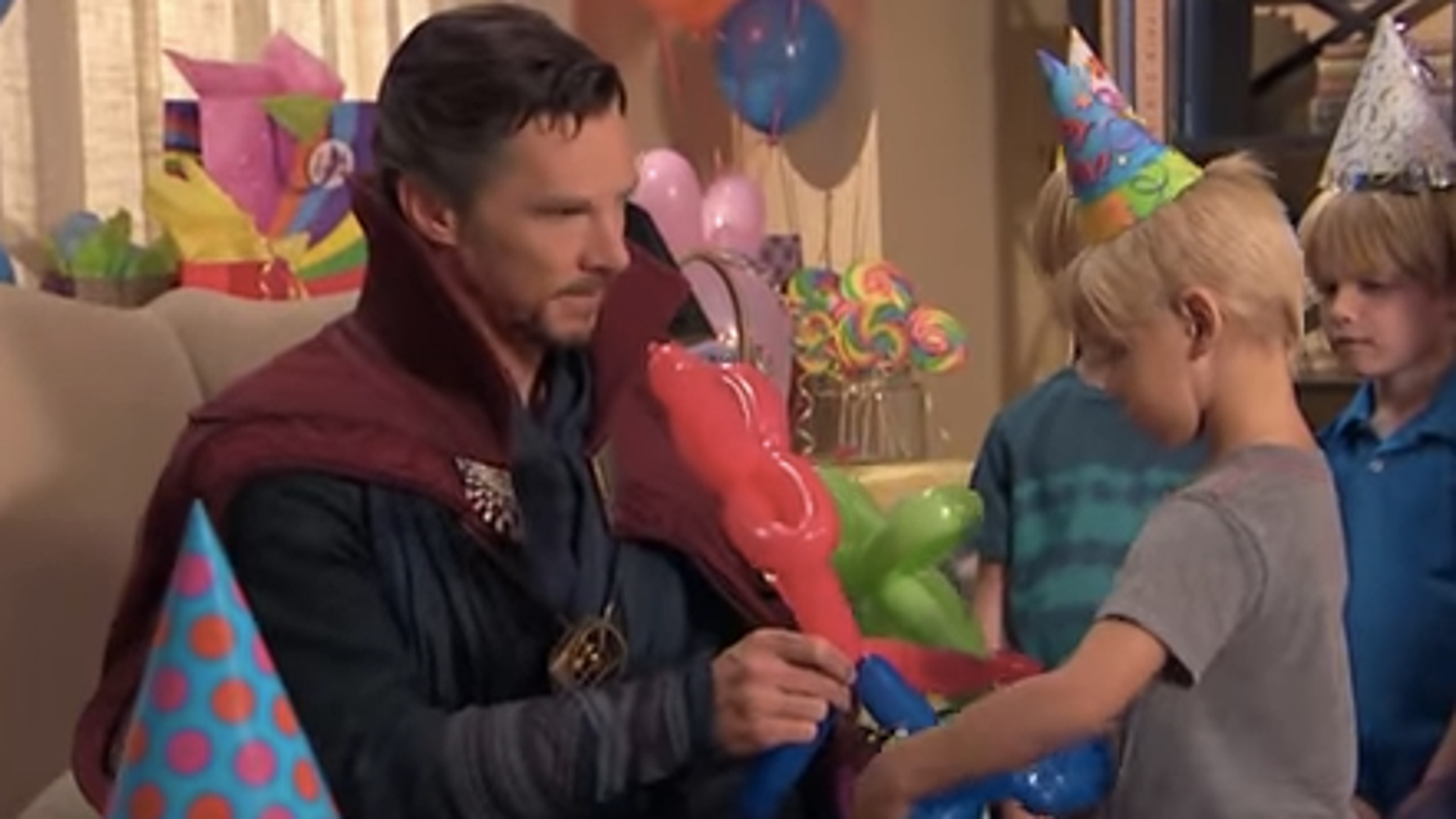 Benedict Cumberbatch's Doctor Strange Is The Worst Kid-Party Magician ...