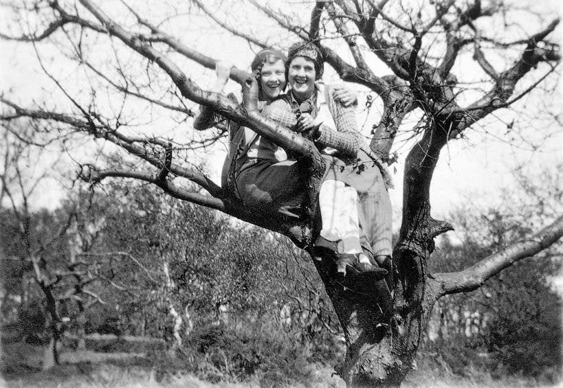 Delightful Vintage Photos Of Women In Trees Are What You Need Right Now ...