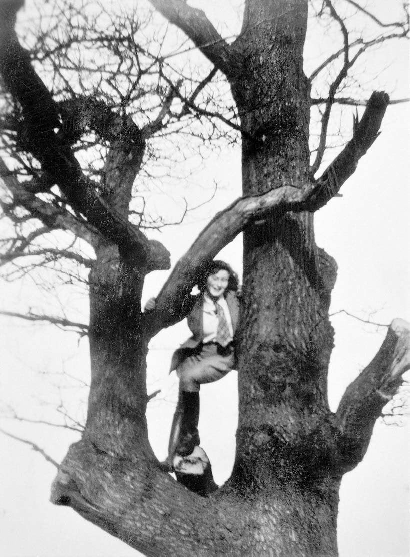 Delightful Vintage Photos Of Women In Trees Are What You Need Right Now ...