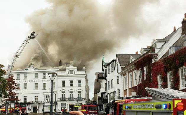 Exeter Fire At Royal Clarence Hotel Threatens To Change Devon City ...
