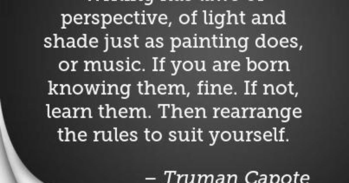 How Can You Rearrange The Writing Rules And Style To Suit You ...