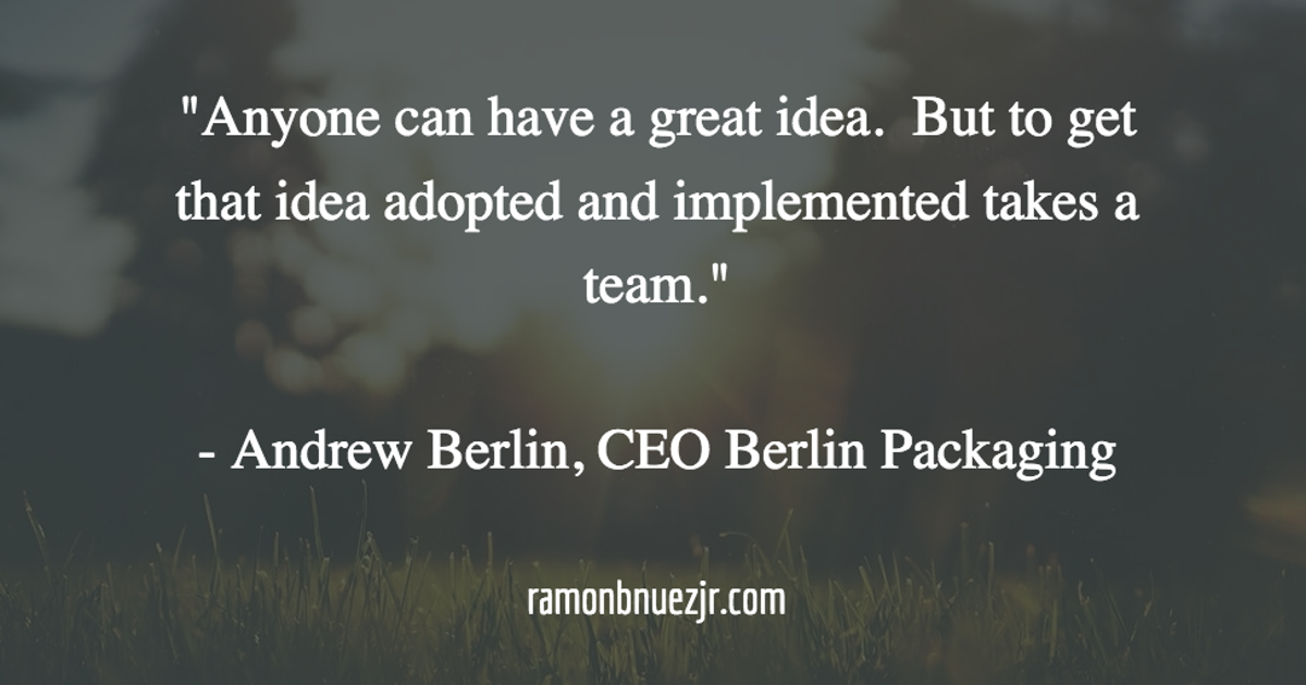 Leadership Game Plan: Andrew Berlin CEO of Berlin Packaging Talks About ...