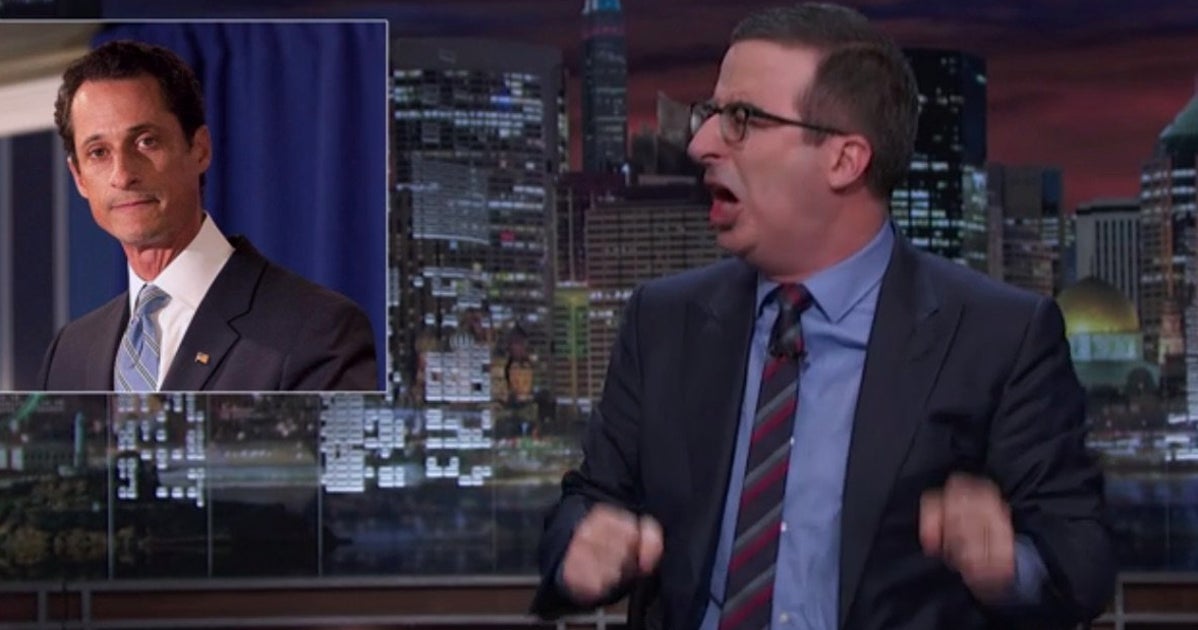 John Oliver: The Election Is Now About Anthony Weiner's Penis ...