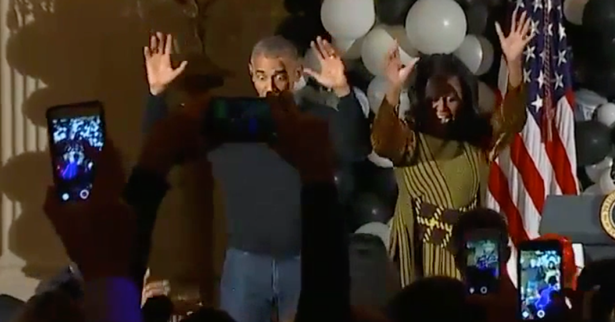 Watch Barack And Michelle Obama Zombie Dance To 'Thriller' | HuffPost ...