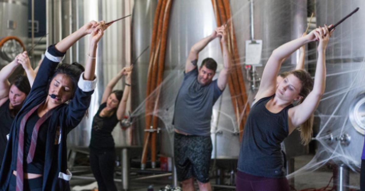 'Harry Potter' Yoga Is The Exercise Class Of Your Muggle Dreams ...