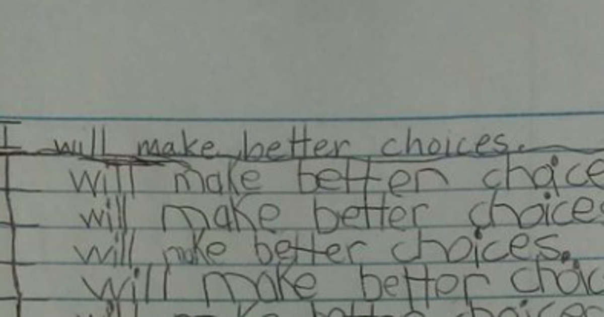 Student Speeds Up Process Of Writing Lines At School Thanks To Handy ...