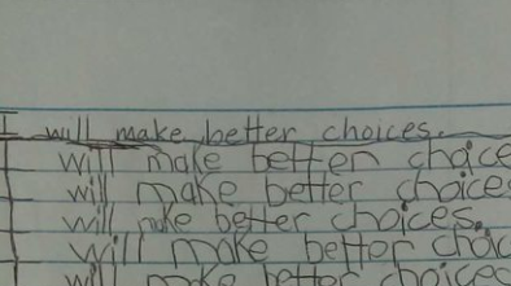 Student Speeds Up Process Of Writing Lines At School Thanks To Handy ...