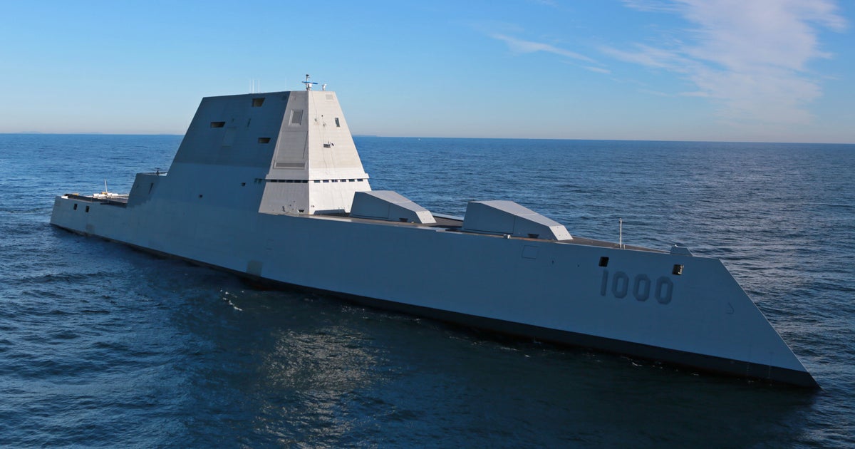 The US Navy's Stealth Ship Has A Gun So Advanced They Can't Afford The ...