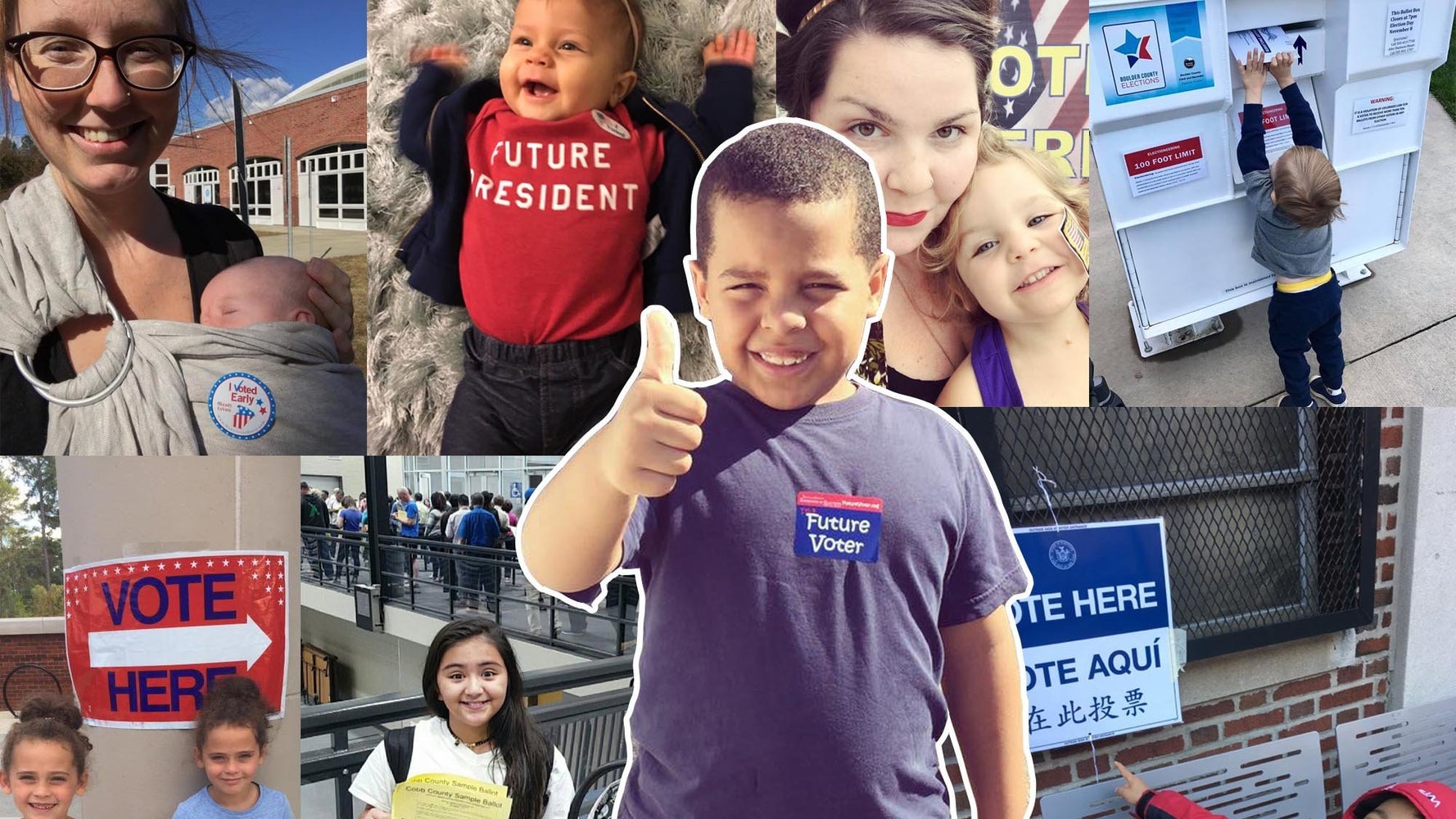 Why These Parents Brought Their Kids To The Polls On Election Day ...