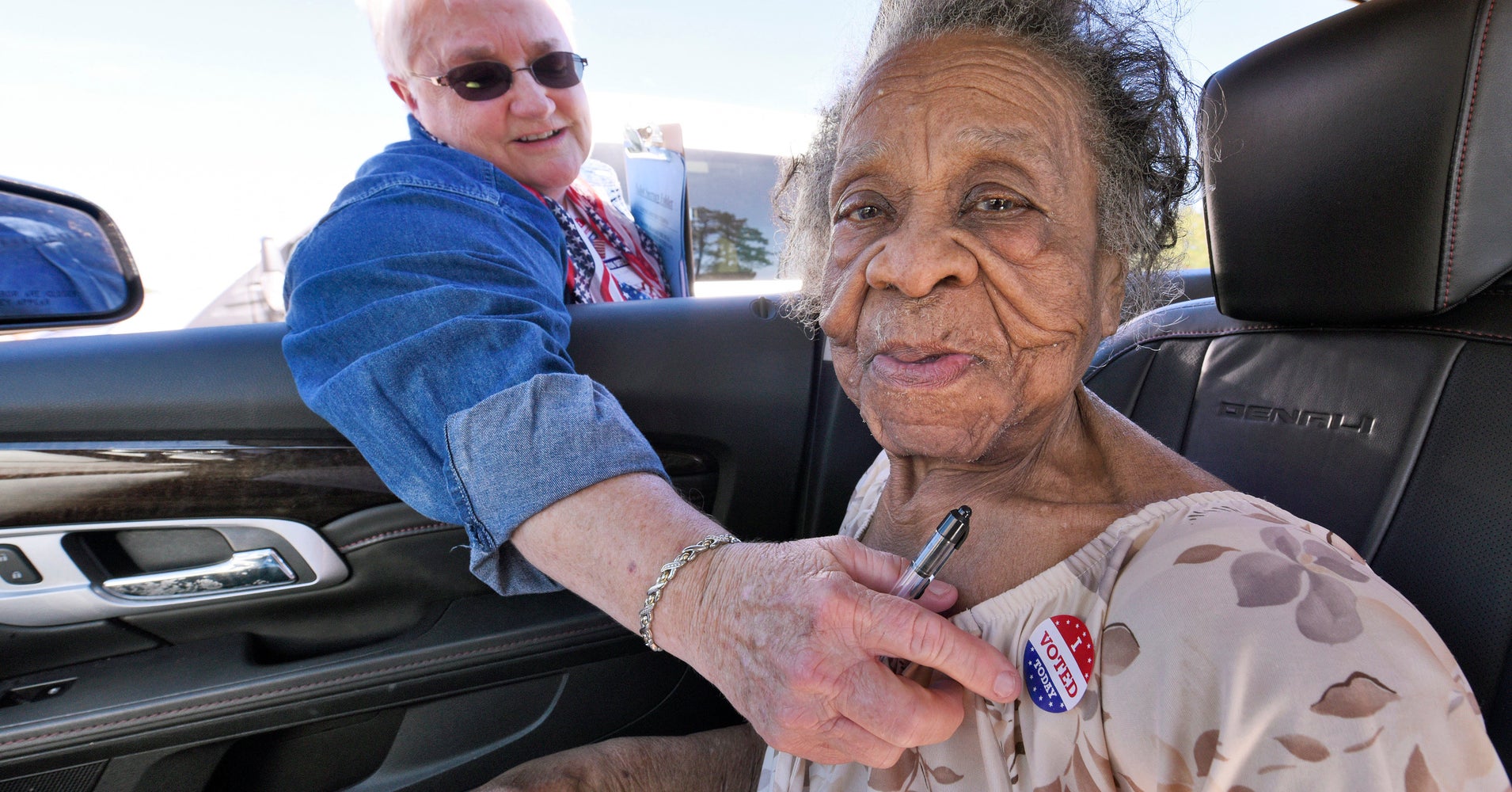 100 Year Old Woman Casts Vote After Politicians Tried To Stop Her
