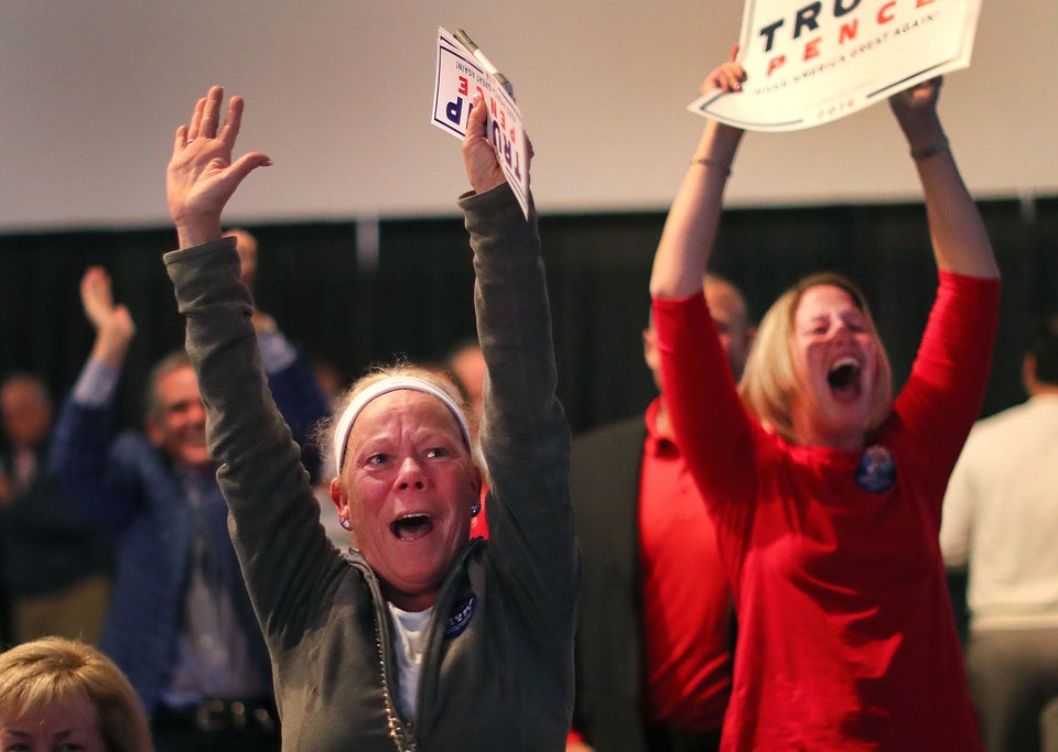 Trump Supporters React As America Sees A Donald Trump Presidency ...