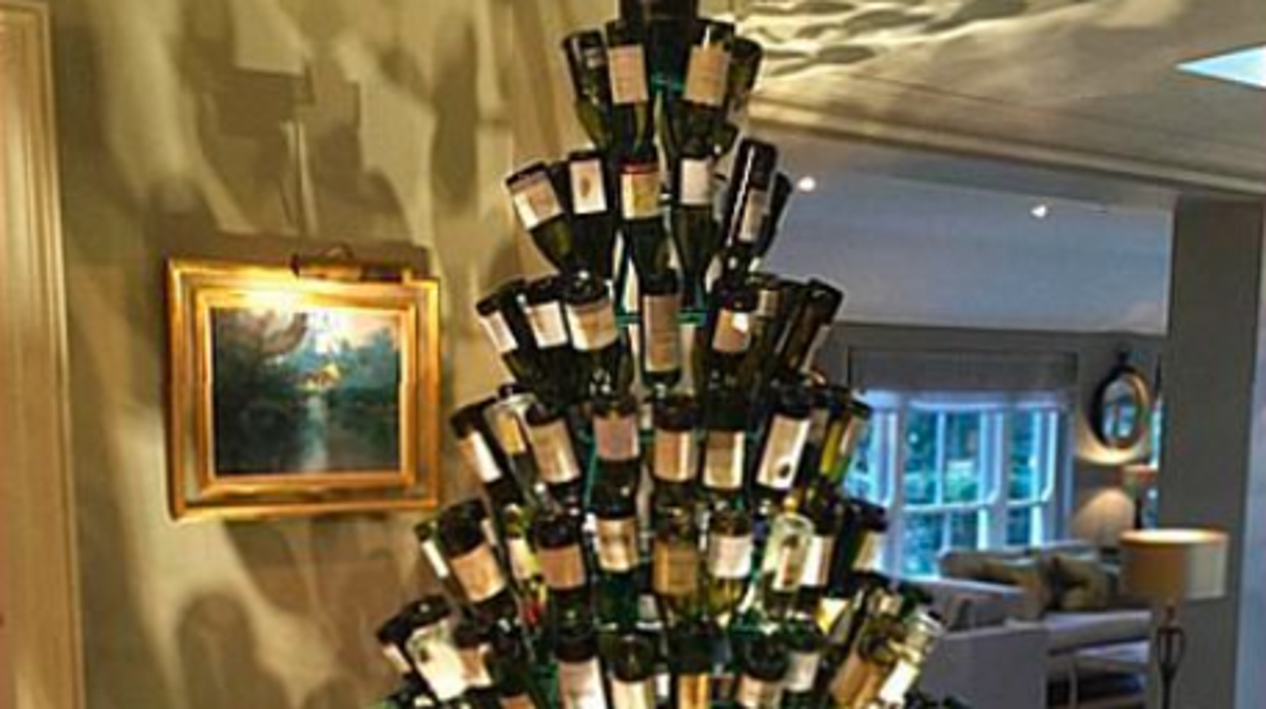 Wine Bottle Christmas Trees Will Make The Festive Season Truly Merry ...