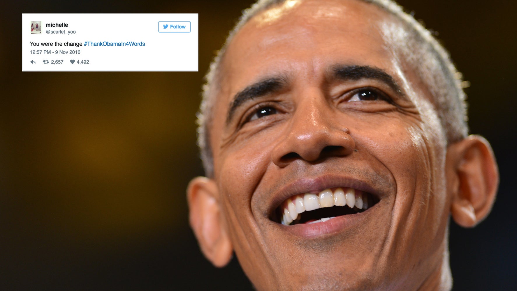 Twitter Users Take This Moment To Thank President Barack Obama In 4 ...