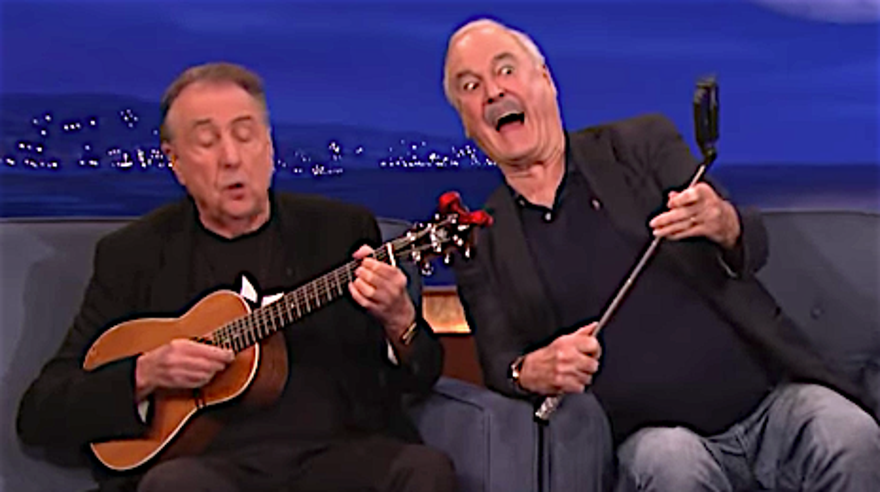 'Monty Python' Stars Eric Idle And John Cleese Sing About Their Hatred ...