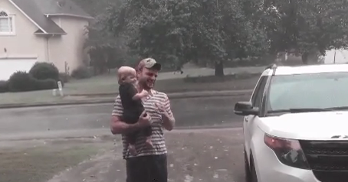 Baby Experiences Rain For The First Time Ever, And Absolutely Loves It ...