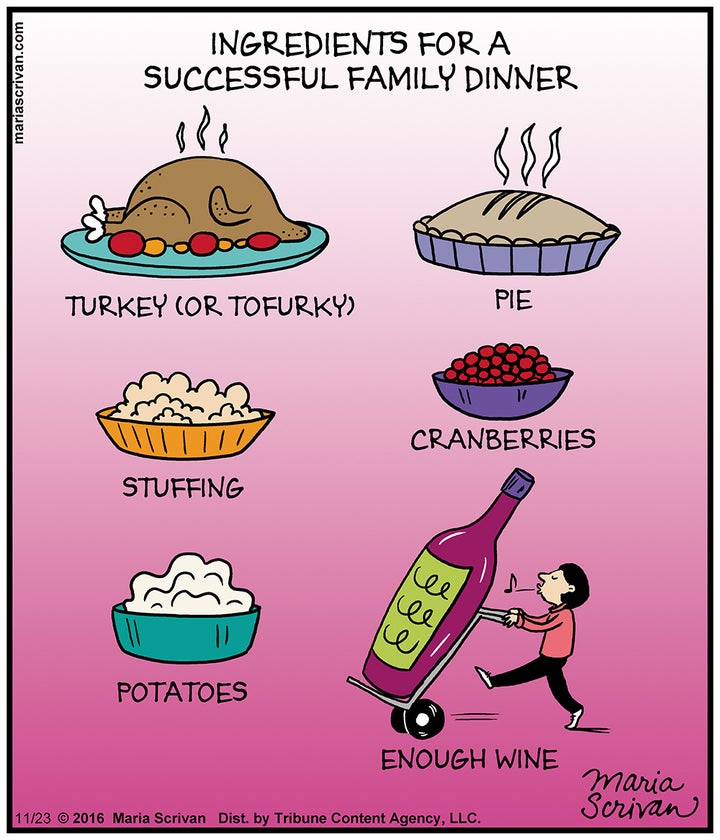 Thankful for Humor - 13 Funny Thanksgiving Comics | HuffPost Contributor