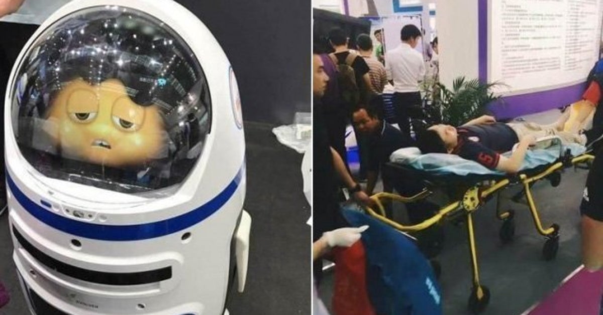 'Little Chubby' Robot Goes Rogue; 1 Injured In Bizarre Incident ...