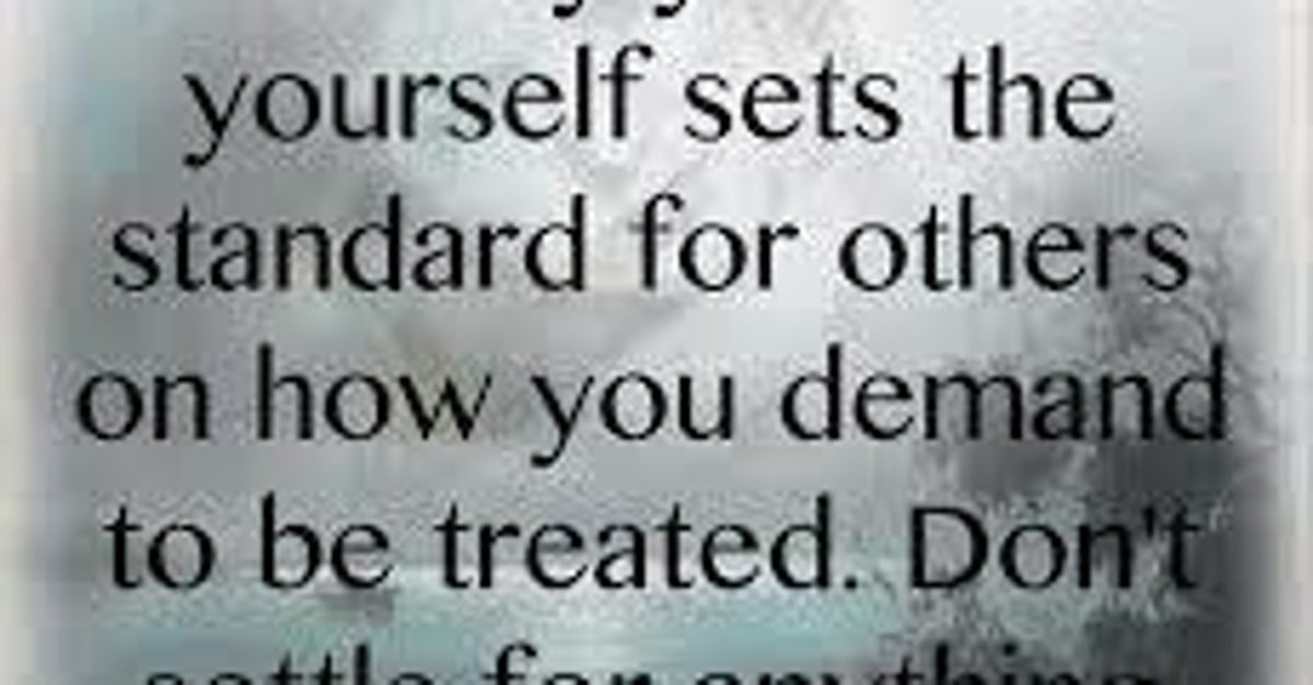 What Are Five Steps You Can Take To Set The Standard For Yourself And ...
