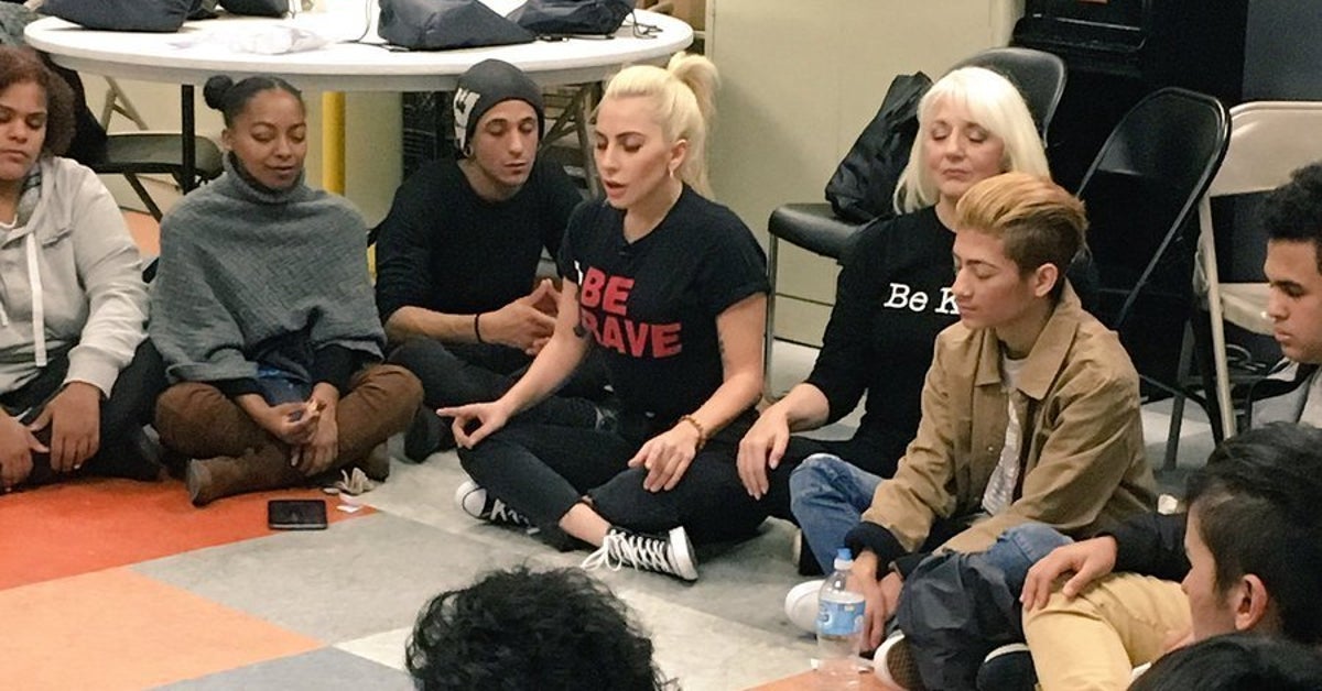 Lady Gaga Wows Homeless LGBTQ Youth With Surprise Performance ...