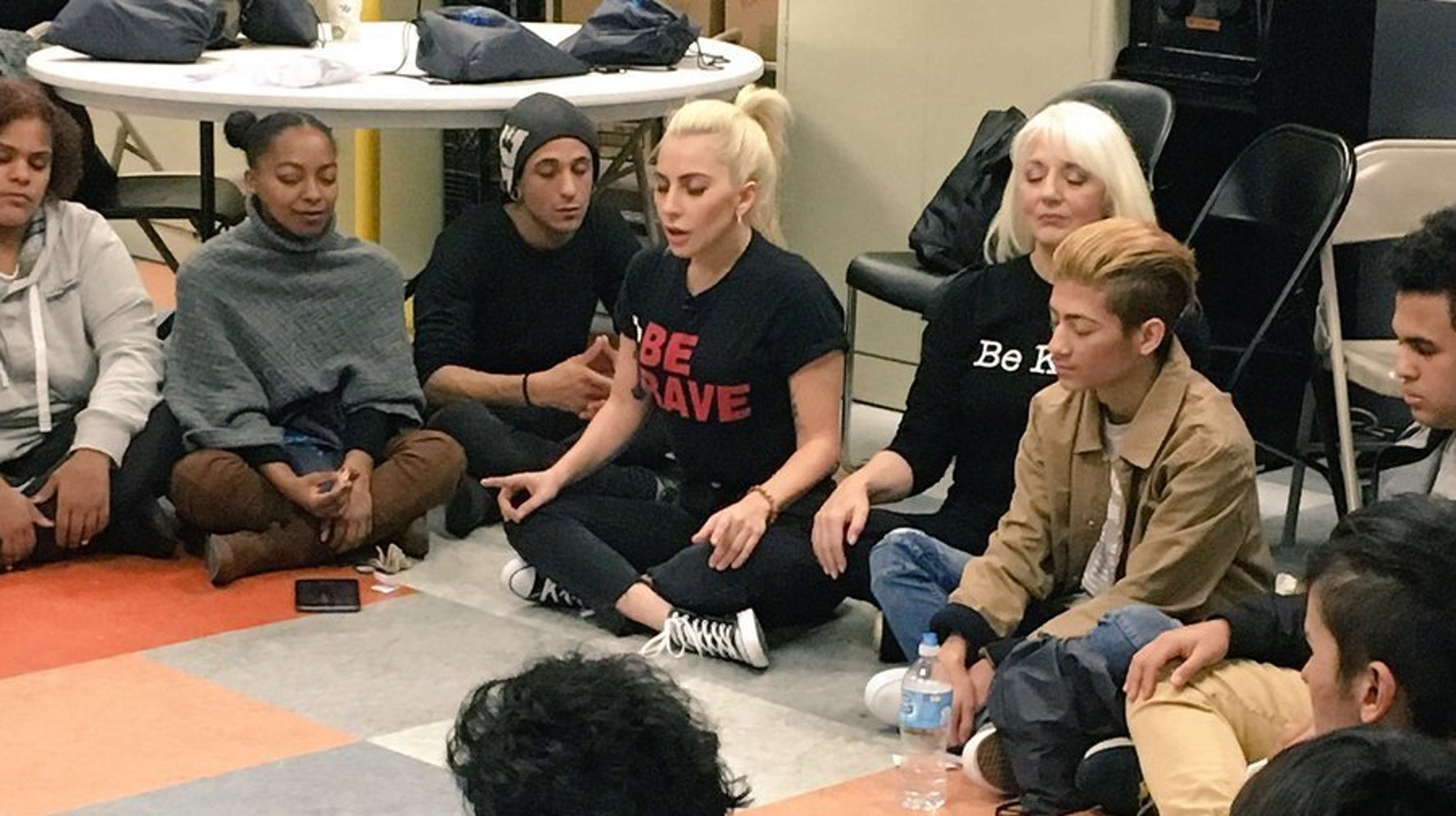 Lady Gaga Wows Homeless LGBTQ Youth With Surprise Performance | HuffPost